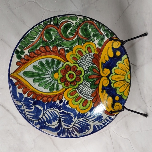 Artisan Crafted | Accents | Talavera Decorative 9 Plate | Poshmark
